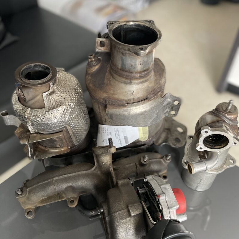 Czyszczenie DPF z demontażem Kraków Myślenice Wieliczka